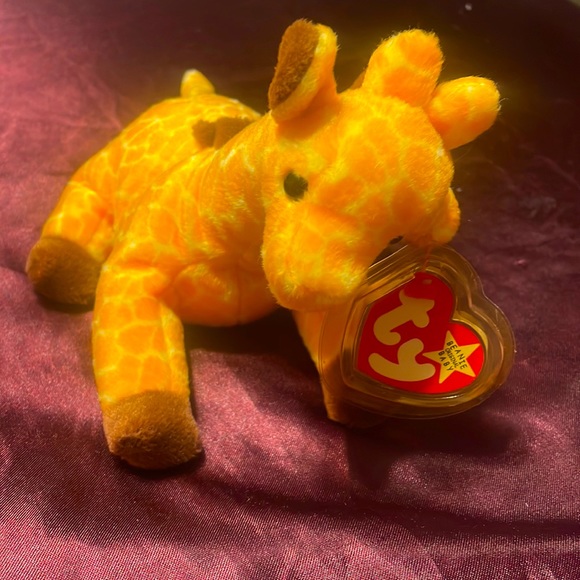 Beanie Babies | Toys | Ty Beanie Baby Giraffe Rare | Poshmark